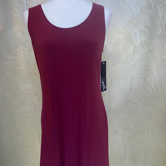 Sympli | Tops | Nwt Sympli Tank Tunic Size In Red | Poshmark